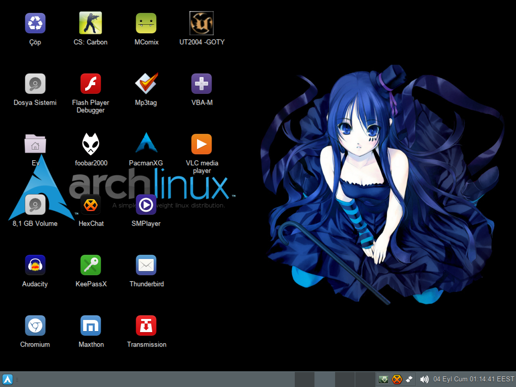 Share your Linux desktop - Forums - MyAnimeList.net