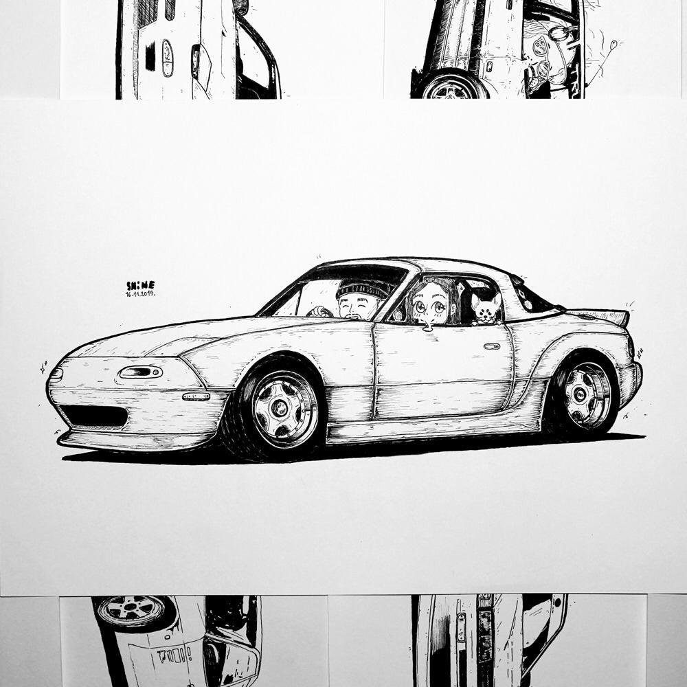 MANGA-INSPIRED AUTOMOTIVE ART ☆ - Forums - MyAnimeList.net
