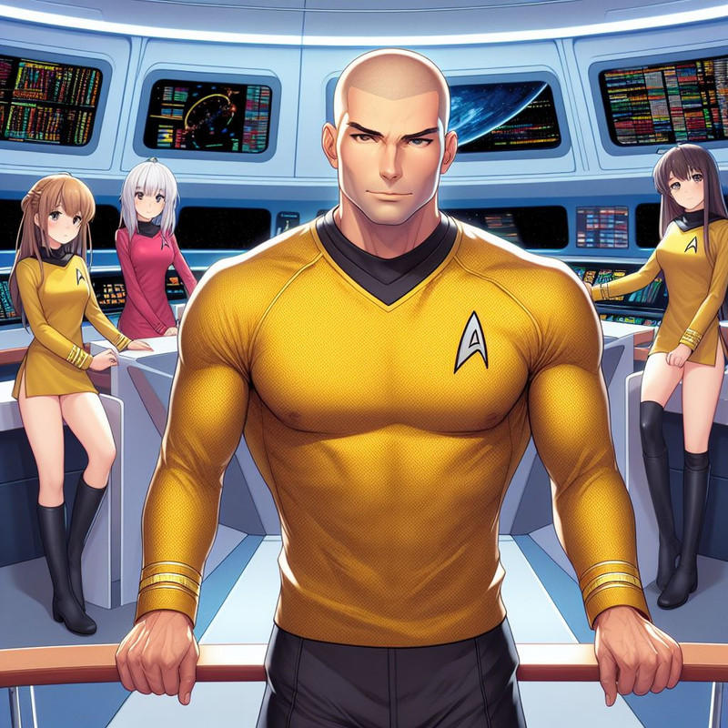 Mixing my love of Star Trek and anime with AI for my profile - Forums ...