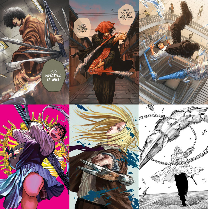 What anime characters have the coolest weapons? - Forums - MyAnimeList.net