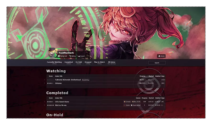 [CSS - Classic] Agile by V.L - Forums - MyAnimeList.net