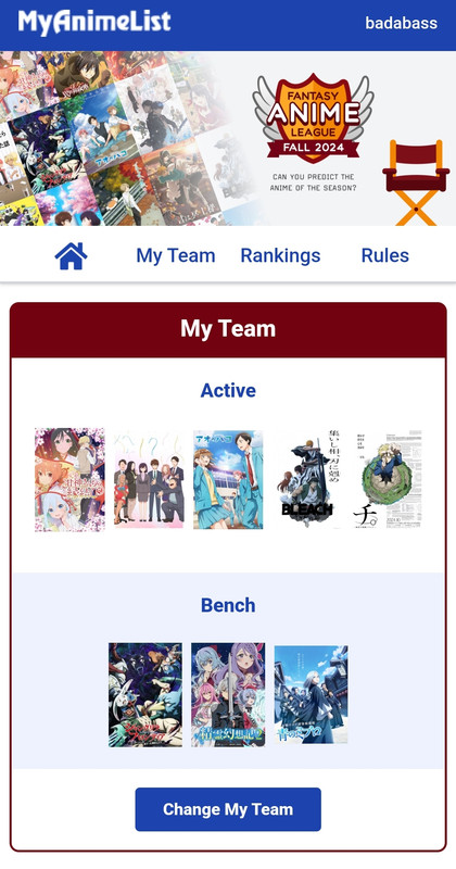 MAL Game "Fantasy Anime League" Opens for Fall 2024 - Forums ...