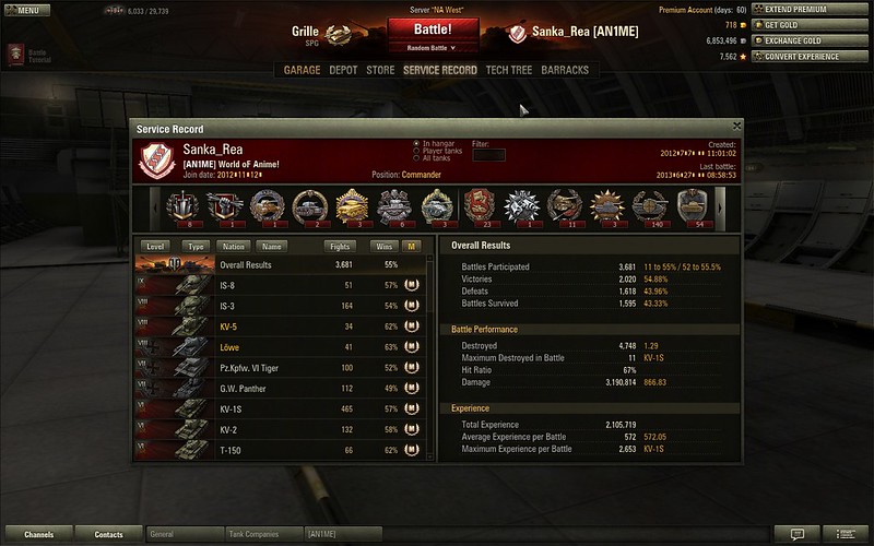 World of Tanks Clan - Forums - MyAnimeList.net