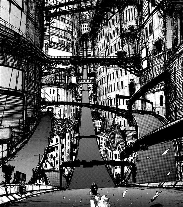 Sci-fi manga with Technology Advancement that puts much emphasize on ...