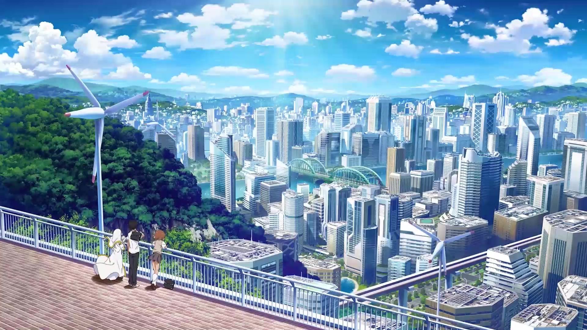 What are the anime pictures that you have as your computer background ...