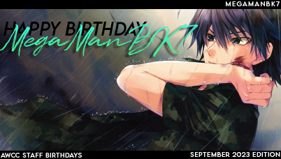 [CLOSED] 🎴 Staff Birthdays: September Edition SE - Forums - MyAnimeList.net