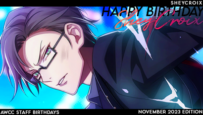[CLOSED] 🎴 Staff Birthdays: November Edition SE - Forums - MyAnimeList.net