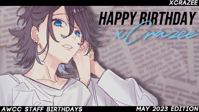 [CLOSED] 🎴 Staff Birthdays: May Edition SE - Forums - MyAnimeList.net
