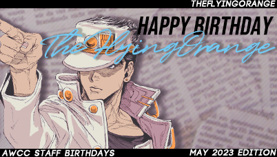 [CLOSED] 🎴 Staff Birthdays: May Edition SE - Forums - MyAnimeList.net